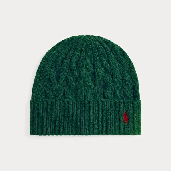 Ralph Lauren Cable-knit Beanie - Castleton Green