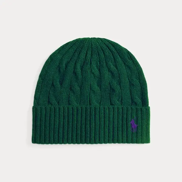 Ralph Lauren Cable-knit Beanie - Castleton Green