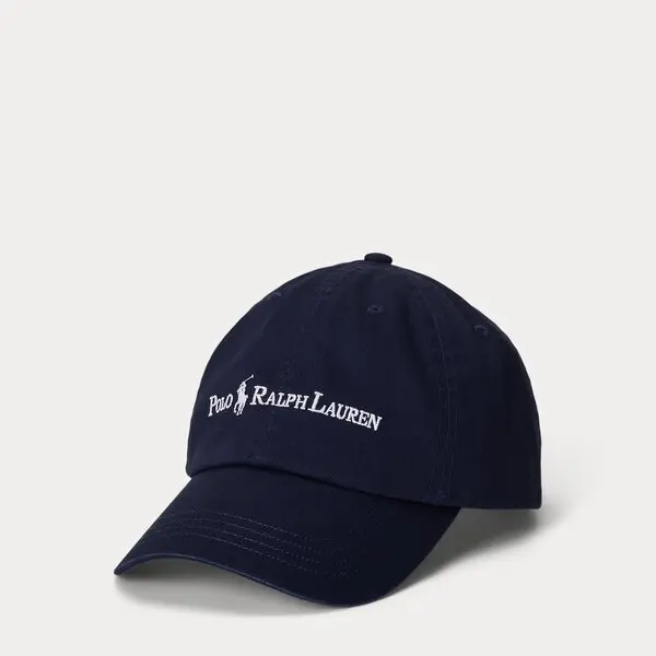 Ralph Lauren Cotton Twill Cap - Cruise Navy