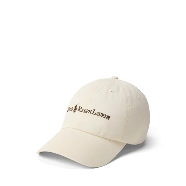 Ralph Lauren Cotton Twill Cap - Guide Cream
