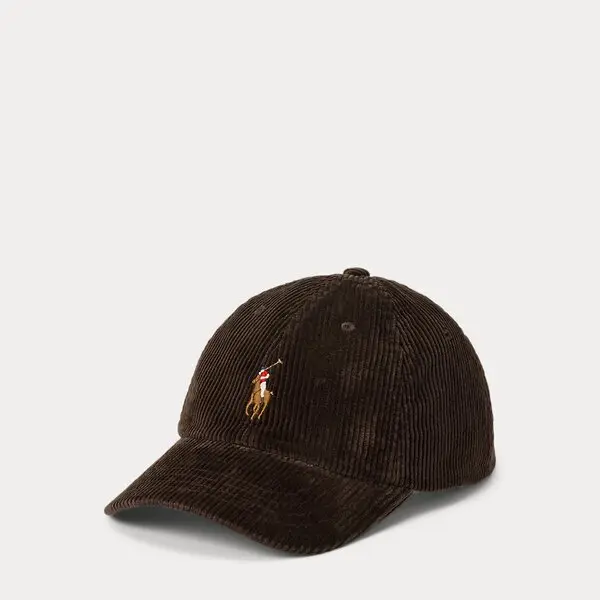 Ralph Lauren Corduroy Cap - Madison Brown