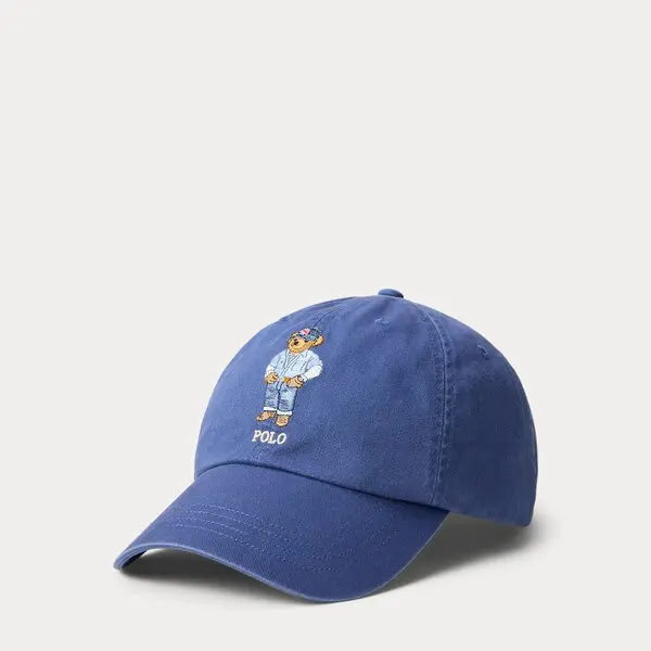Ralph Lauren Polo Bear Twill Cap - Light Navy