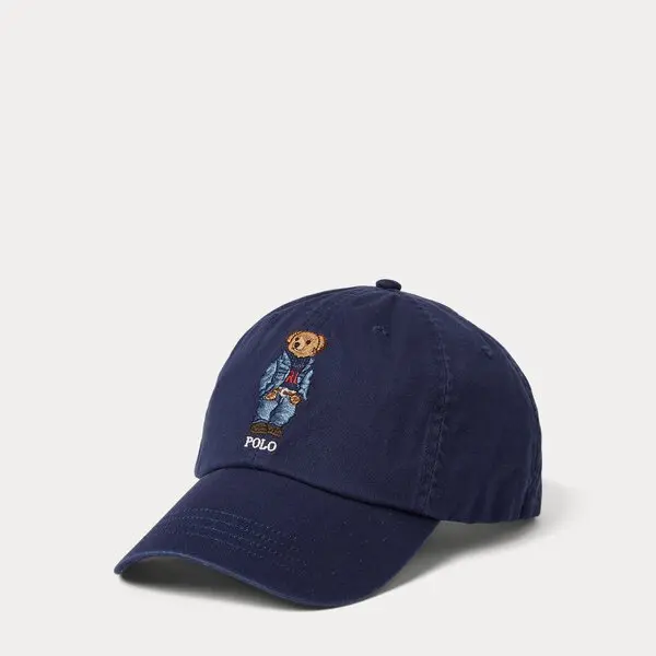 Ralph Lauren Polo Bear Twill Cap - Newport Navy