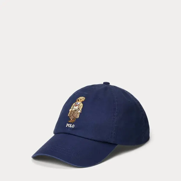 Ralph Lauren Polo Bear Twill Ball Cap - Newport Navy