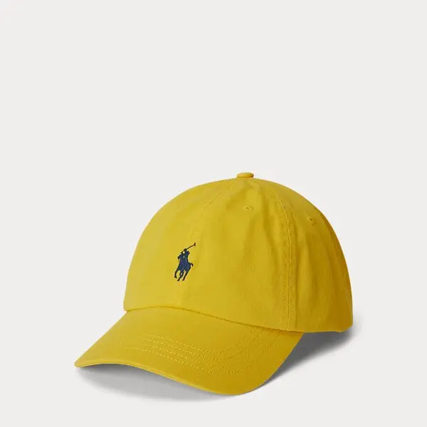 Ralph Lauren Twill Ball Cap - Cast Yellow