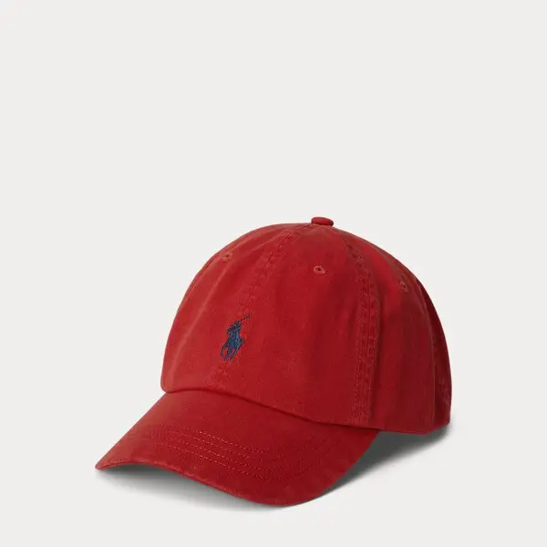 Ralph Lauren Twill Ball Cap - New Brick