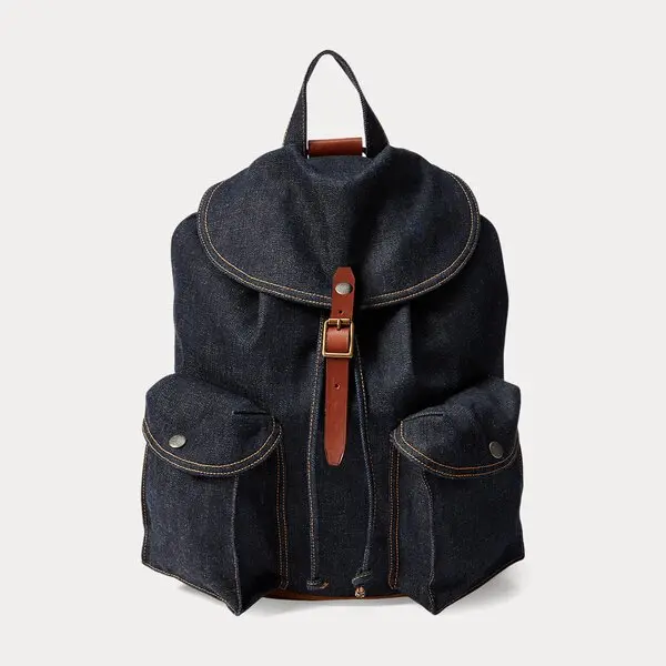 Ralph Lauren Denim Rucksack - True Indigo
