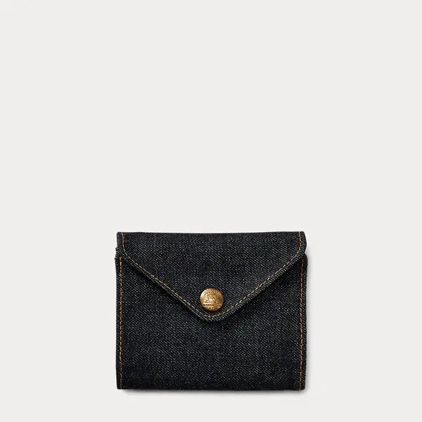 Ralph Lauren Denim Billfold Wallet - Indigo