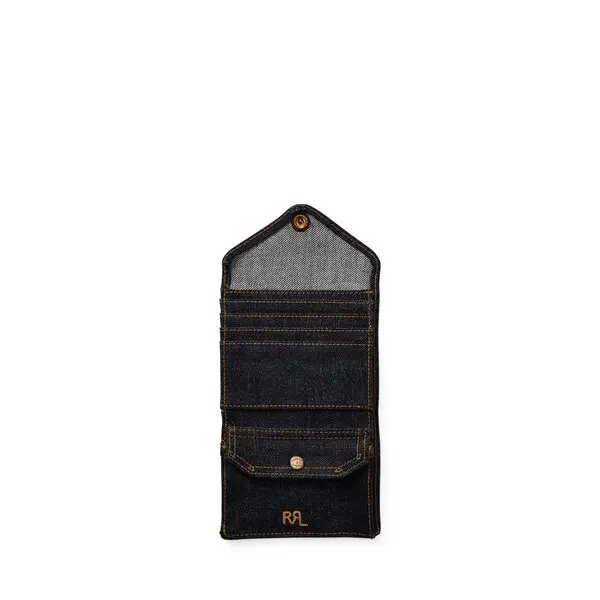 Ralph Lauren Denim Billfold Wallet - Indigo
