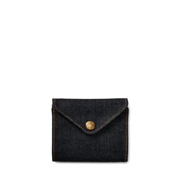 Ralph Lauren Denim Billfold Wallet - Indigo