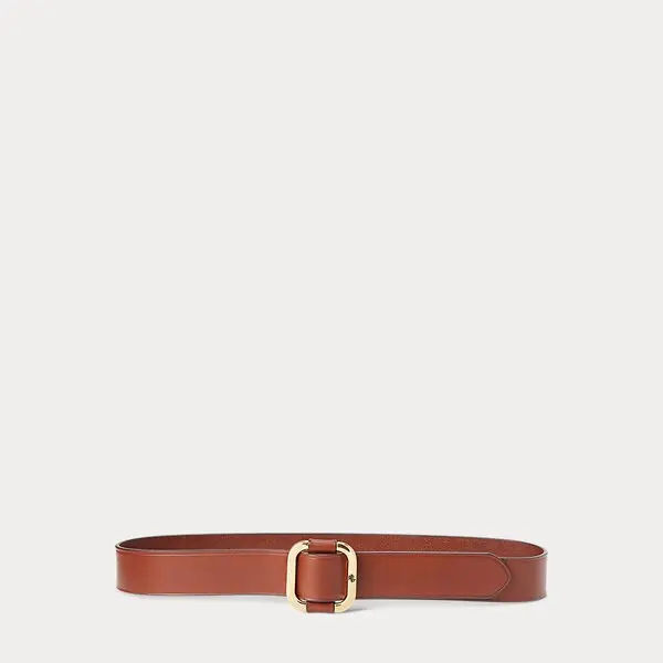 Ralph Lauren Slide-buckle Leather Belt - Cuoio