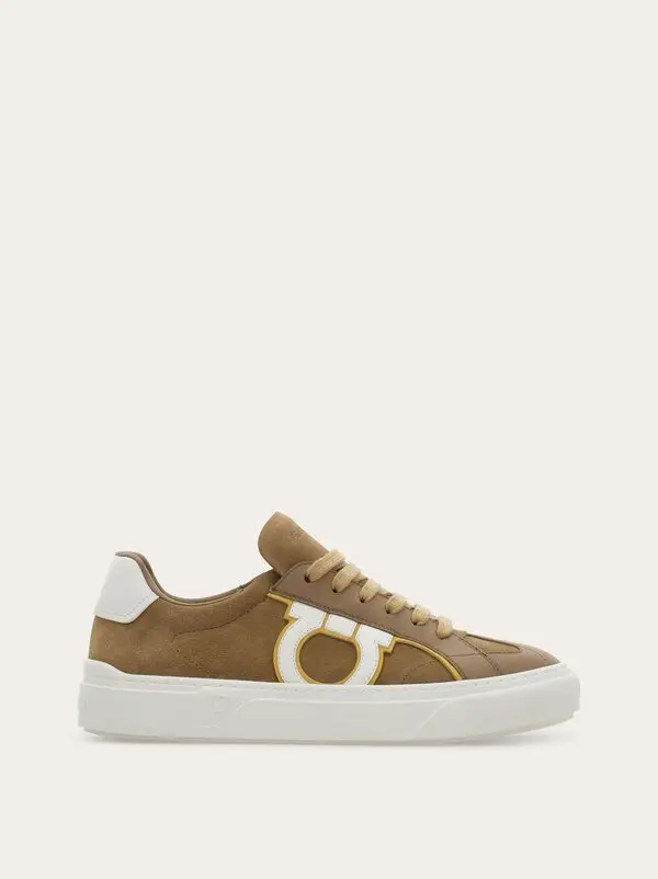 FERRAGAMO Gancini Sneaker - Green