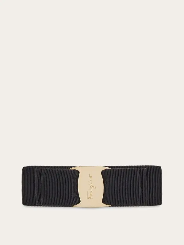 FERRAGAMO Vara Bow Hairclip - Black