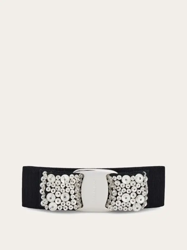 FERRAGAMO Vara Bow Hair Clip - Black