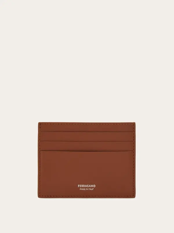 FERRAGAMO Credit Card Holder - Brown