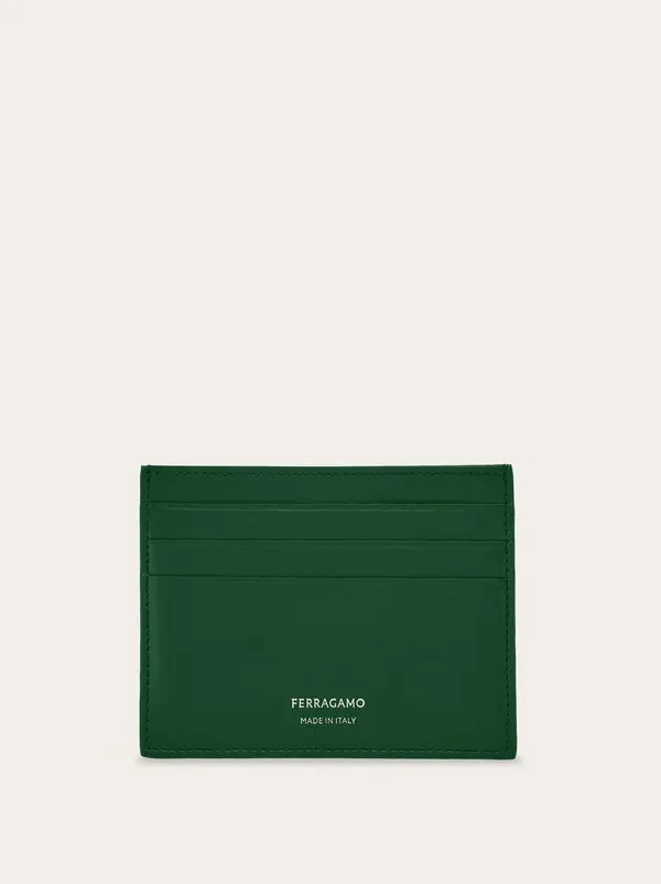 FERRAGAMO Credit Card Holder - Green