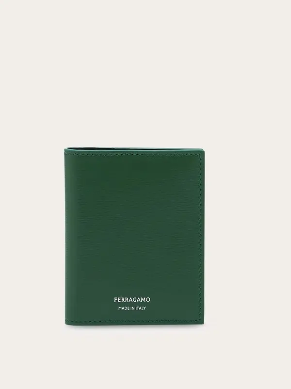 FERRAGAMO Credit Card Holder - Green