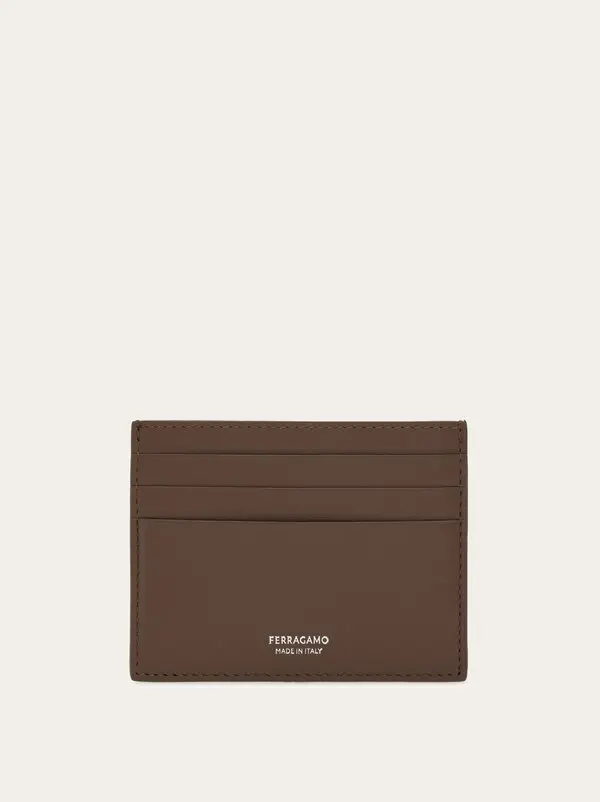 FERRAGAMO Credit Card Holder - Grey