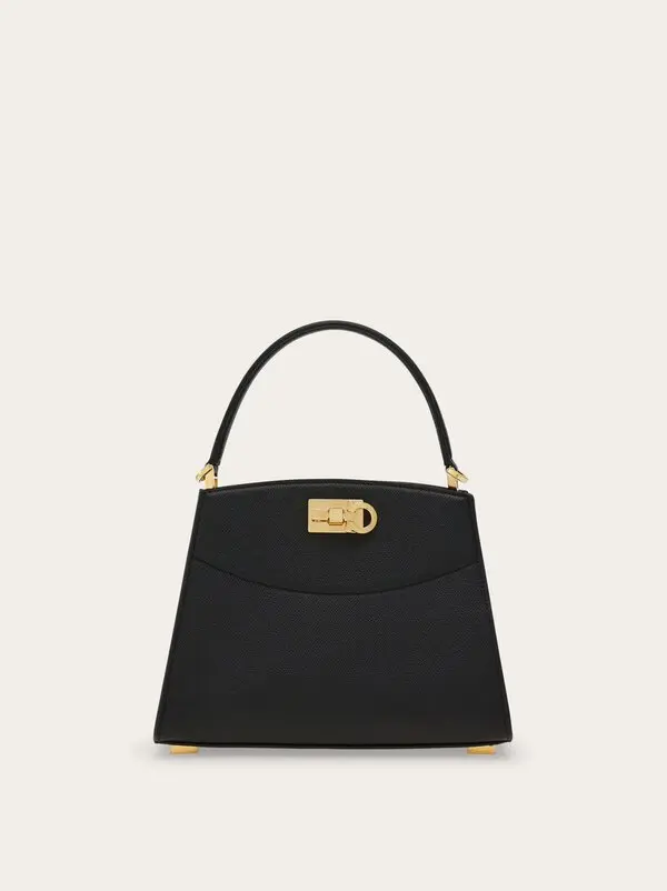 FERRAGAMO Studio Box Bag - Black