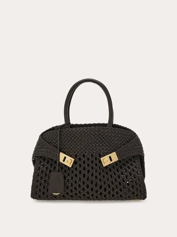 FERRAGAMO Hug Top-handle Bag - Brown