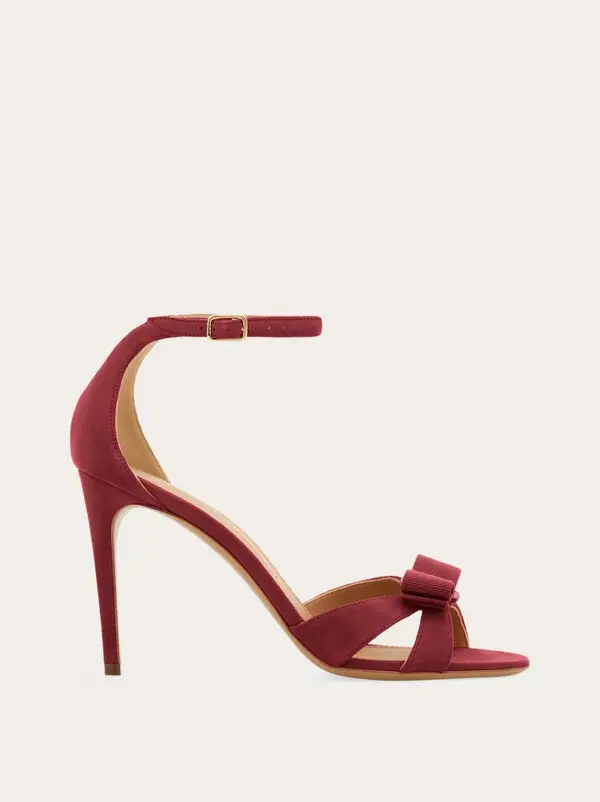 FERRAGAMO Vara Bow Slingback Sandals - Red