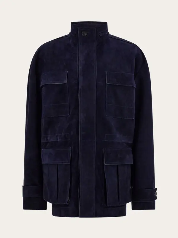 FERRAGAMO Suede Blouson