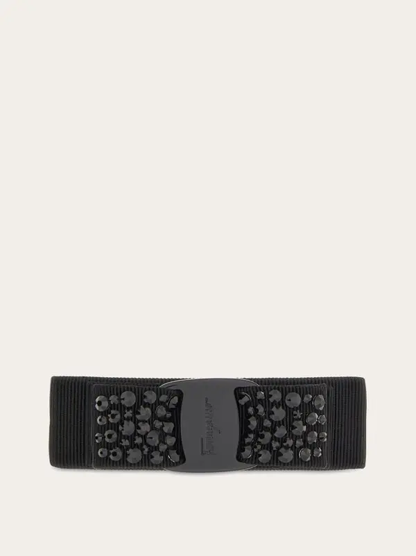 FERRAGAMO Vara Bow Hairclip - Black