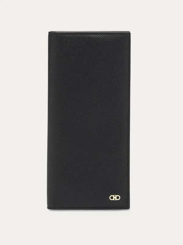 FERRAGAMO Gancini Organizer Wallet - Black