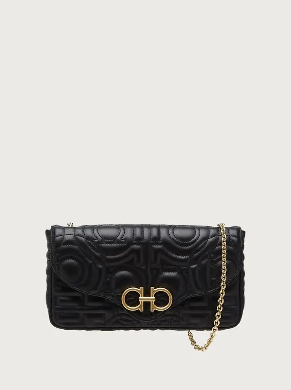 FERRAGAMO Quilted Gancini Mini Bag