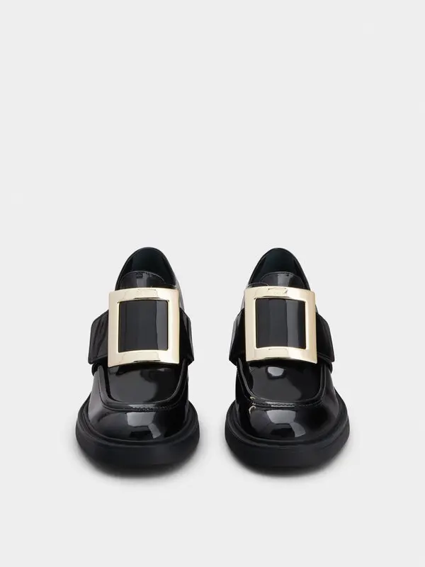 ROGER VIVIER Viv' Rangers Loafers In Patent Leather