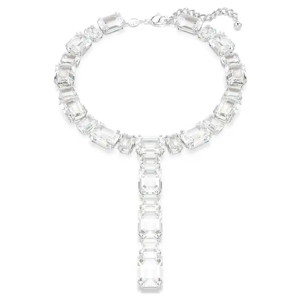 SWAROVSKI Millenia Octagon-cut Necklace - White
