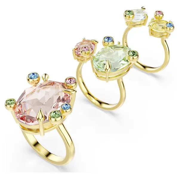 SWAROVSKI Gema Ring Set - Multicolored