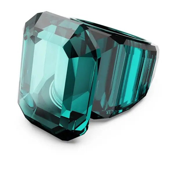 SWAROVSKI Lucent Octagon-cut Ring - Green