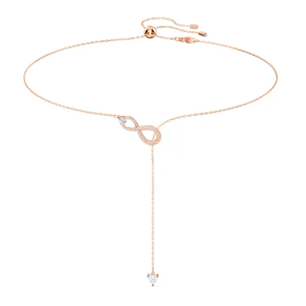 SWAROVSKI Hyperbola Y Necklace With Zirconia - White