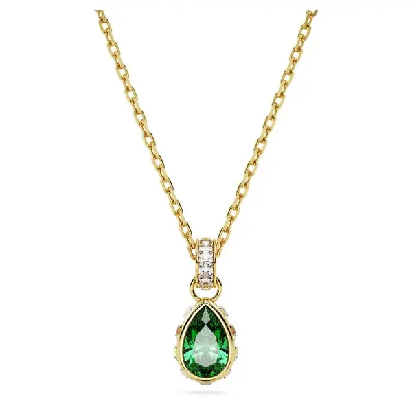 SWAROVSKI Chroma Pendant With Embellishments - Green