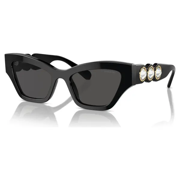 SWAROVSKI Butterfly Sunglasses - Black