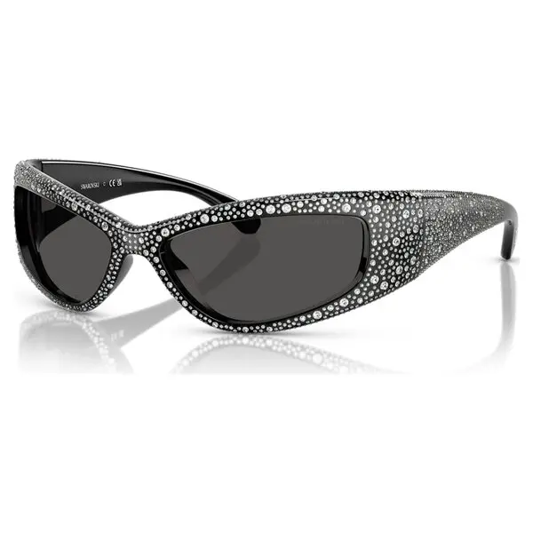 SWAROVSKI Havana Sunglasses - Black