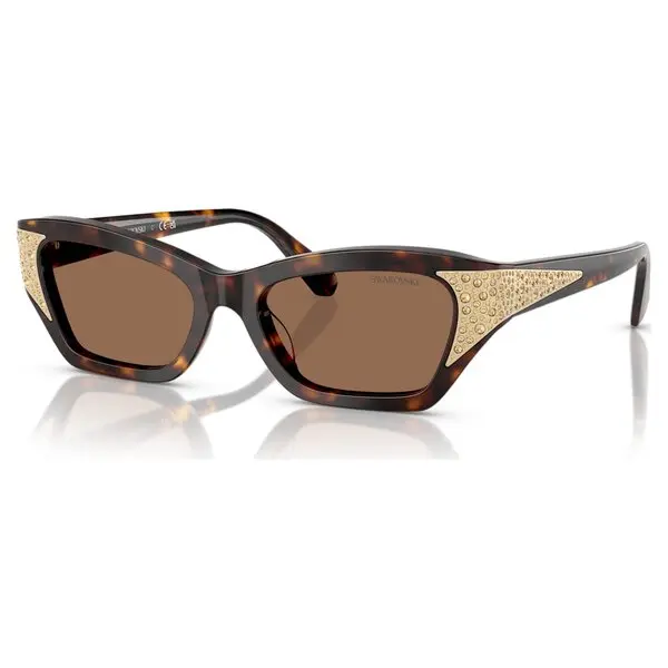 SWAROVSKI Lucent Sunglasses - Brown