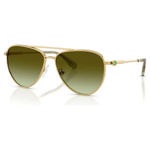 SWAROVSKI Lucent Sunglasses - Gold Tone