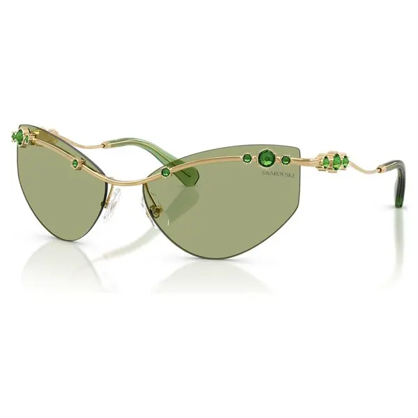 SWAROVSKI Cat-eye Sunglasses - Green