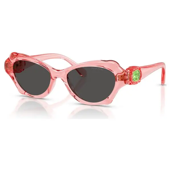 SWAROVSKI Sublima Crystal Embellished Sunglasses - Pink