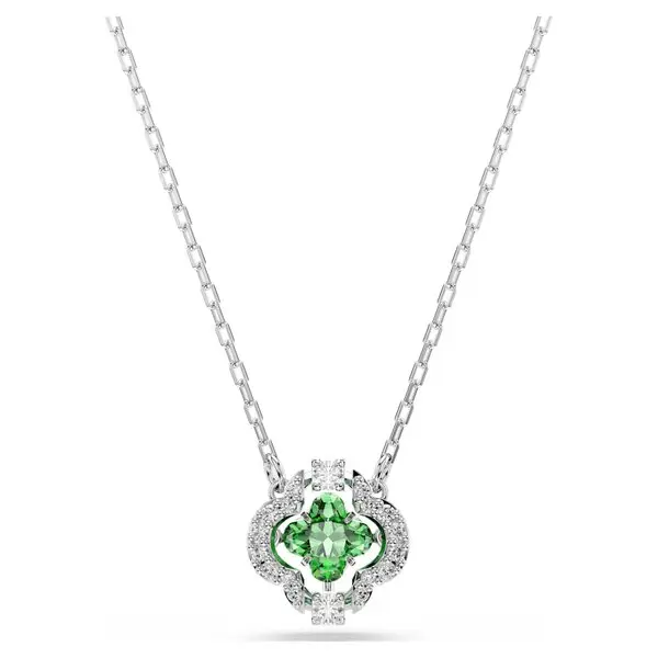 SWAROVSKI Una Angelic Pendant Necklace - Green