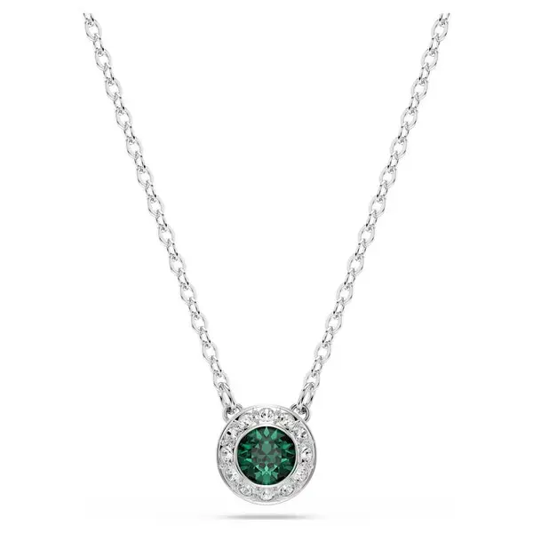 SWAROVSKI Una Angelic Pendant Necklace - Green