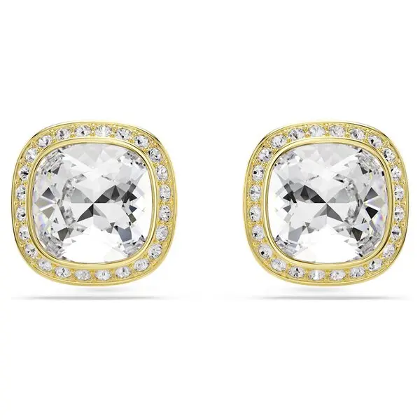 SWAROVSKI Una Angelic Stud Earrings - White