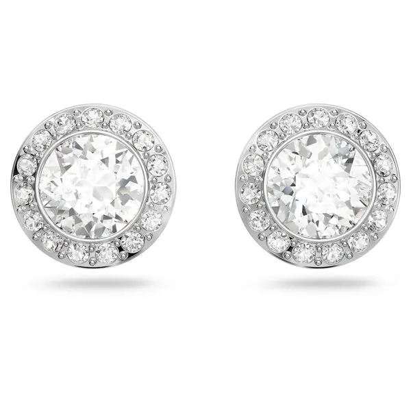 SWAROVSKI Una Angelic Stud Earrings - White