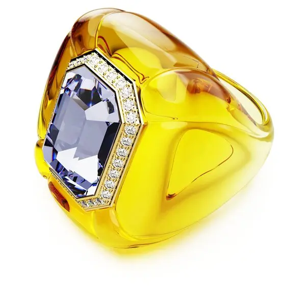 SWAROVSKI Dulcis Cocktail Ring - Yellow