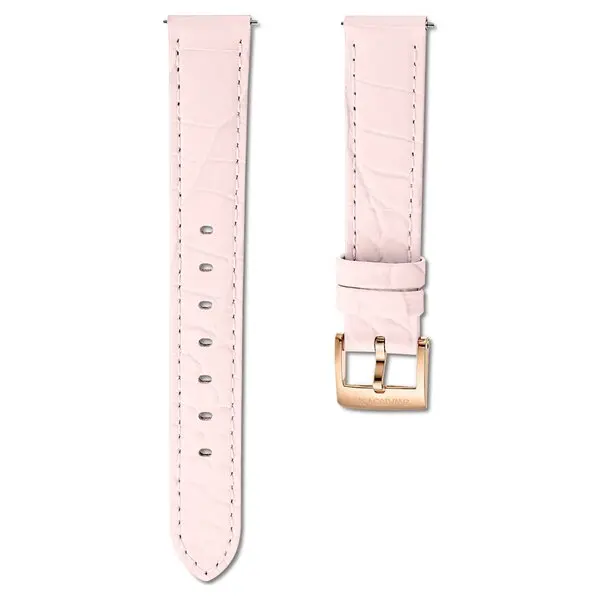 SWAROVSKI Italian Leather Watch Strap - Pink