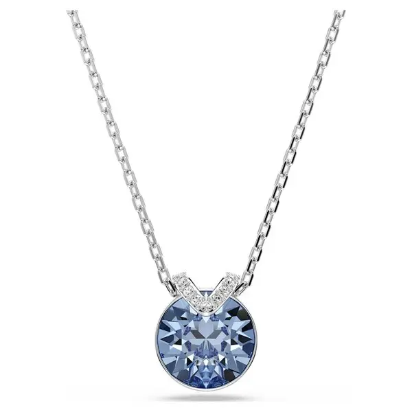 SWAROVSKI Bella V Pendant Necklace With Crystal - Blue