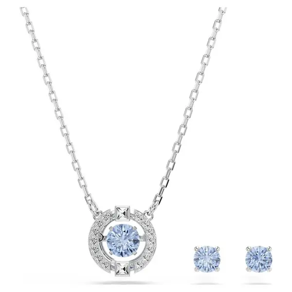 SWAROVSKI Una Necklace And Earring Set - Blue