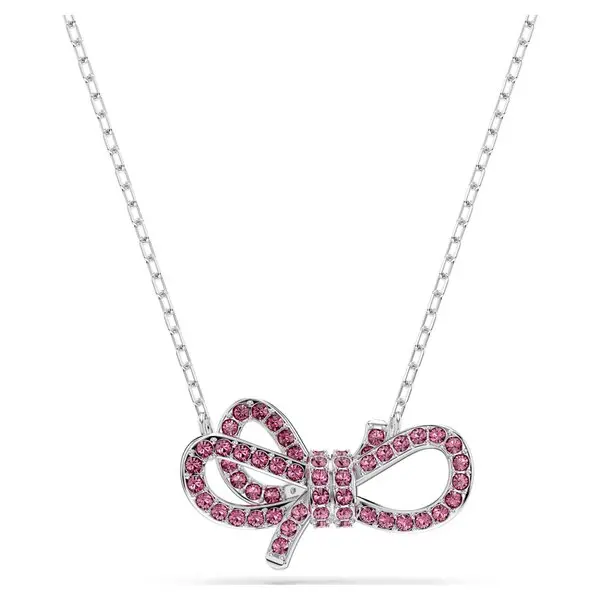 SWAROVSKI Lifelong Bow Pendant - Pink